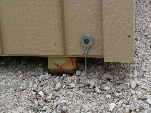 How To Anchor A Garden Shed To The Ground - Garden Likes